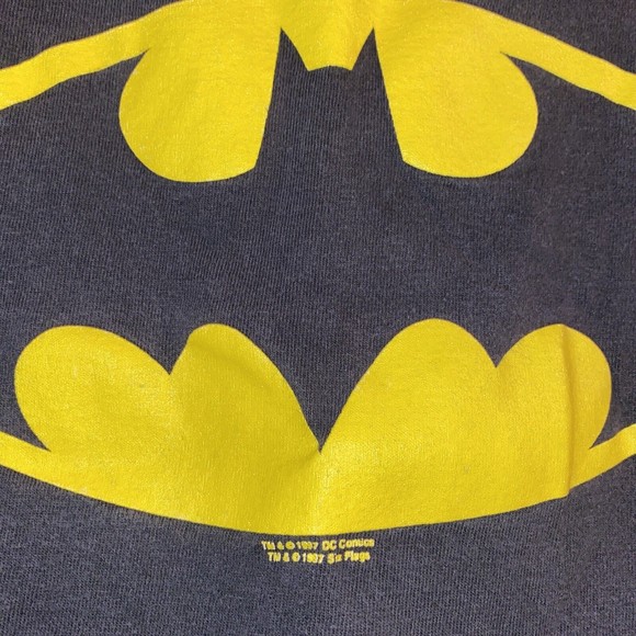 Six Flags | Shirts & Tops | Vtg Batman Shirt Halloween Kids 24 Xs Six ...